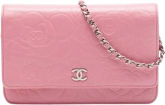 Chanel Pre-owned Wallet on Chain - Femme - Pre-owned - Rose - Taille: ONE Size