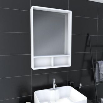 Aurlane Aurlane - miroir salle de bain 50x70cm avec &eacute;tag&egrave;res - nordik hylla