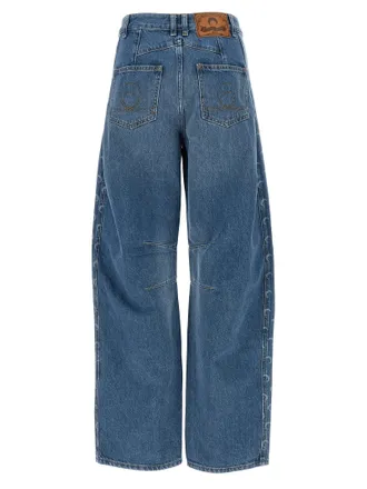 Marine Serre Moon Jeans - Blue