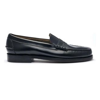 Sebago Homme, Chaussures, Noir, Taille: 43 EU Mocins cliques en cuir fait main