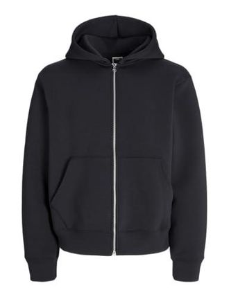 Jack & Jones Jcocover Scuba Sweat zipp&eacute; &agrave; Capuche Noos pour Homme, Noir, XS