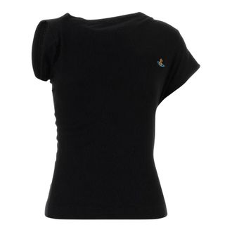 Vivienne Westwood Hebo Top - - Tops - Damen - Schwarzk - XS