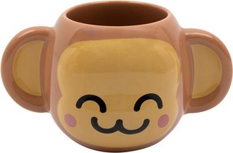 Mr. Wonderful 3D Tasse - Affe - Affe Keramiktasse - Fassungsverm&ouml;gen: 330 ml