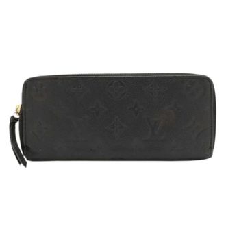 Louis Vuitton Portefeuille long (bi-pli) Pre-owned - Femme - Pre-owned - Noir - Taille: ONE Size
