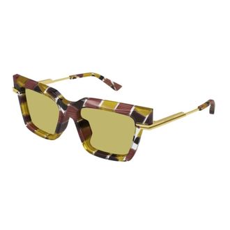 Bottega Veneta Stilvolle Schwarze Sonnenbrille - - Accessories - unisex - Mehrfarbig - 53 MM