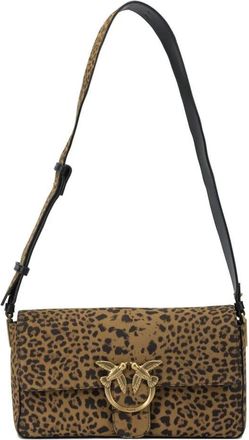 Pinko Pinko Hobo Bags - Leather Crossbody Bag - Gr. unisize - in Braun - f&uuml;r Damen