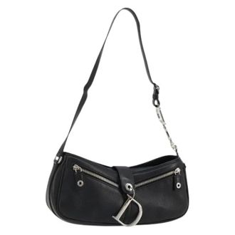 Dior Pre-owned Cuir sacs-main - Femme - Pre-owned - Noir - Taille: ONE Size