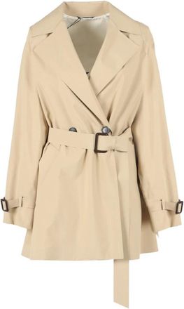 Max Mara Femme, Manteaux, Beige, Taille: 42 FR Impermeabile Ovatta