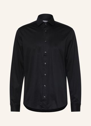 Seidensticker Seidensticker Jerseyhemd Regular Fit schwarz