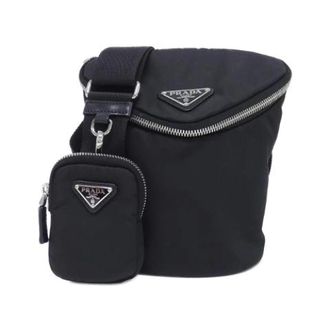 Prada Pre-owned Tessuto Vitello Umh&auml;ngetasche - - Pre-owned - Damen - Schwarzk - ONE SIZE