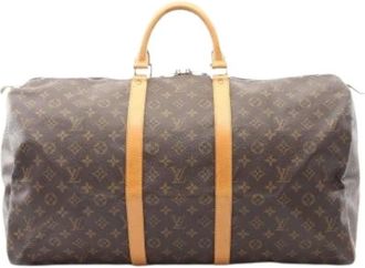 Louis Vuitton unisex, Pre-owned, Brun, Taille: ONE Size Sac week-end en toile Pre-owned