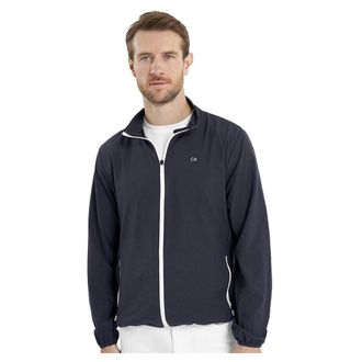 Calvin Klein Herren 2025 Motion Full Zip Windjacke Golfjacke - Marine - XL