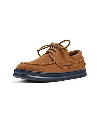 Camper Mens Runner Four K100804 Boat Shoe, Medium Brown 008, 39 EU