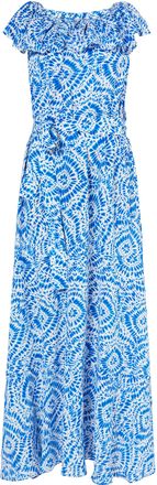 Izia Maxikleid mit Print Damen blau