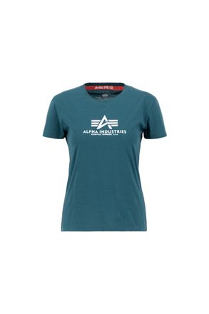 Alpha Industries Alpha Industries New Basic T Wmn T-Shirt f&uuml;r Damen Deep Petrol