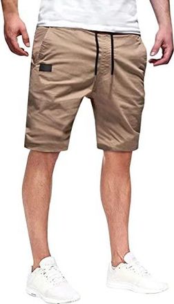 Generic Pantalon cargo pour homme 2026 - Pantalon de jogging d&eacute;contract&eacute; - Solide - Taille pour homme - Pantalon tendance avec cordon de serrage moyen et poch