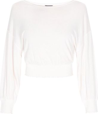 Dreimaster Dreimaster Bluse Frauen cremefarben