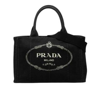 Prada Pre-owned Canvas Satchel - - Pre-owned - Damen - Schwarzk - ONE SIZE