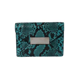 Michael Kors Pre-owned Leder clutches - - Pre-owned - Damen - Gr&uuml;n - ONE SIZE