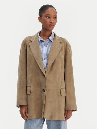 Max Mara Sakko Cedro 2615441051 Khakifarben Relaxed Fit