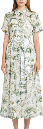 Marella Femme, Robes, Multicolore, Taille: 40 FR Maxi Robes