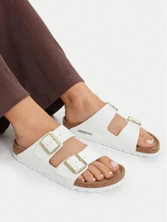 Birkenstock Pantoletten Arizona 1005294 Wei&szlig;