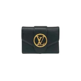 Louis Vuitton Portefeuille vintage tri-fold Pre-owned - Femme - Pre-owned - Noir - Taille: ONE Size