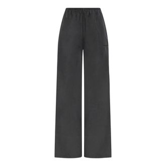 Alexander Wang Mid-rise Hose mit elastischem Bund - - Trousers - Damen - Grau - XS