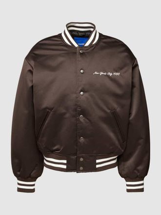 Jack & Jones Bomberjacke mit Label-Stitching Modell BAXTER