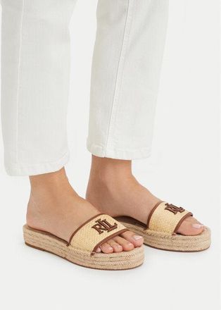 Lauren Ralph Lauren Pantoletten 802P06398003 Beige