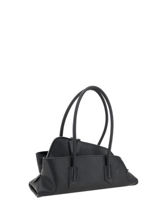 The Attico Womens La Passeggiata Small Shoulder Bag 100 Calf Leather Bos Taurus