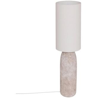 Atmosphera Lampadaire en C&eacute;ramique Keyah 111cm Gris