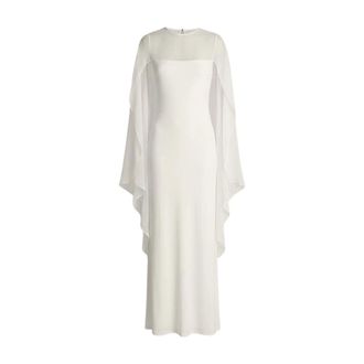 Alberta Ferretti Damen, Kleider, Wei&szlig;, SGr&ouml;&szlig;e