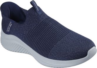 Skechers Herren Hands-Free Slip-ins Ultra Flex 3.0-Nezzo Sneaker, Navy, 44.5 EU Weit