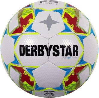 DERBYSTAR Apus Light v23 Ball Weiss Gelb Rot 4