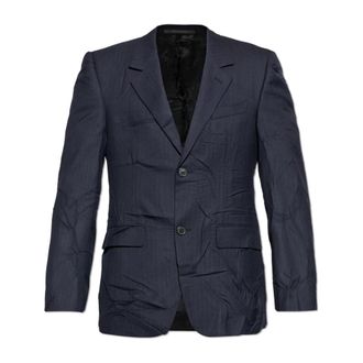 Balenciaga Wollblazer - - Jackets - Herren - Blau - XL
