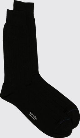 Paul Smith Einfarbige wadenhohe Socken aus elastischer Bio-Baumwollmischung