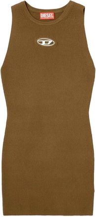 Diesel Knielanges Kleid - Grün