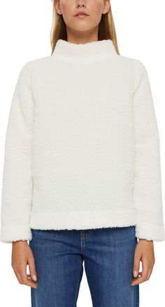 Esprit Damen 081EE1J314 Sweatshirt, 110/OFF White, XXS