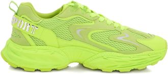 Plein Sport baskets Pulse X en mesh - Jaune