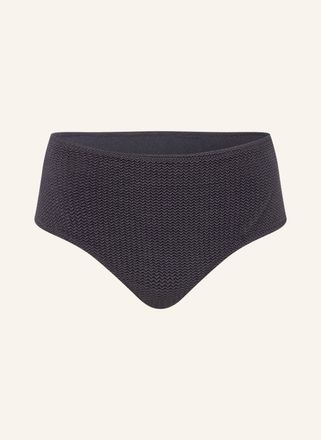 Seafolly High-Waist-Bikini-Hose Sea Dive schwarz