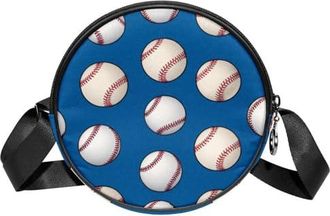 Generic Petit sac &agrave; bandouli&egrave;re Circle pour femme, sac &agrave; bandouli&egrave;re avec fermeture &eacute;clair et bretelles r&eacute;glables style d&eacute;contract&eacute; pour femmes et filles