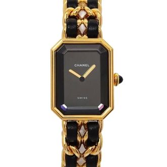 Chanel Montre Pre-owned Vintage - Femme - Pre-owned - Noir - Taille: ONE Size