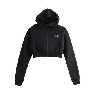 Balenciaga Damen, Sweatshirts & Hoodies, Schwarzk, MGr&ouml;&szlig;e