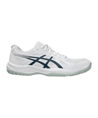 Asics Homme Upcourt 6, White Tranquil Teal, 44.5 EU