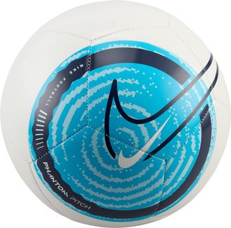 Nike Nike Unisex - Erwachsene Phantom-Fa24 Fußbälle, White/Blue Fury/Blackened Blue, 5