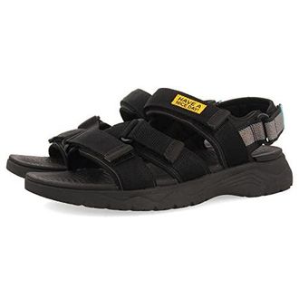 Gioseppo Sandales Couleur Noire pour Hommes FLACOURT