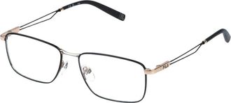 Fila Homme, Accessoires, Jaune, Taille: 54 MM Vfia97 0301 Lunettes