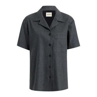 Khaite Riordan Top Shirt f&uuml;r Frauen - - Blouses & Shirts - Damen - Grau - M