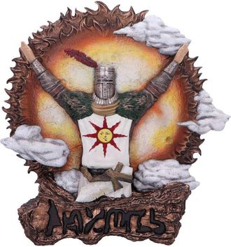 Nemesis Now Dark Souls Solaire Wandschild, Lob die Sonne, Sammlerst&uuml;ck, offizielles Lizenzprodukt von Dark Souls